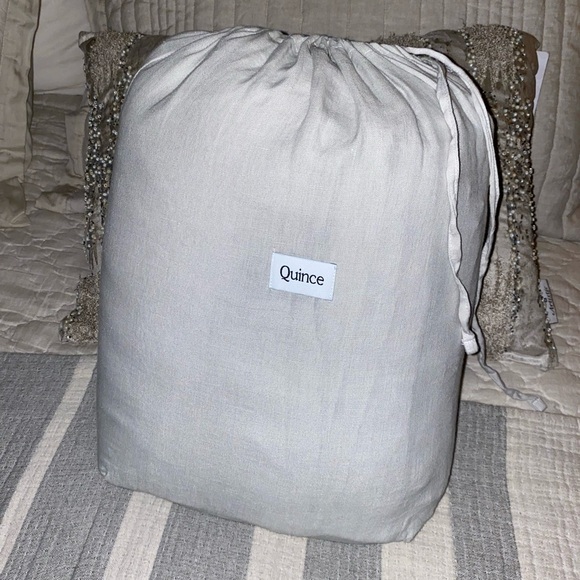 Quince | Bedding | Quince 5 Pcs European Linen Duvet Cover Set In Light ...